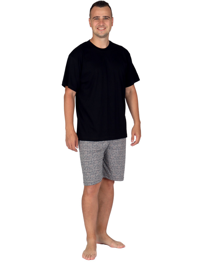Pánské krátké pyžamové kalhoty AMOS 141 | EVONA